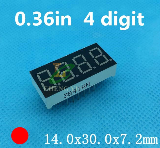 0.36 Inch Led Display Common Anode 4 Bit Digital T... – Grandado 0.36 Inch Led Display Common Anode 4 Bit Digital T... – Grandado