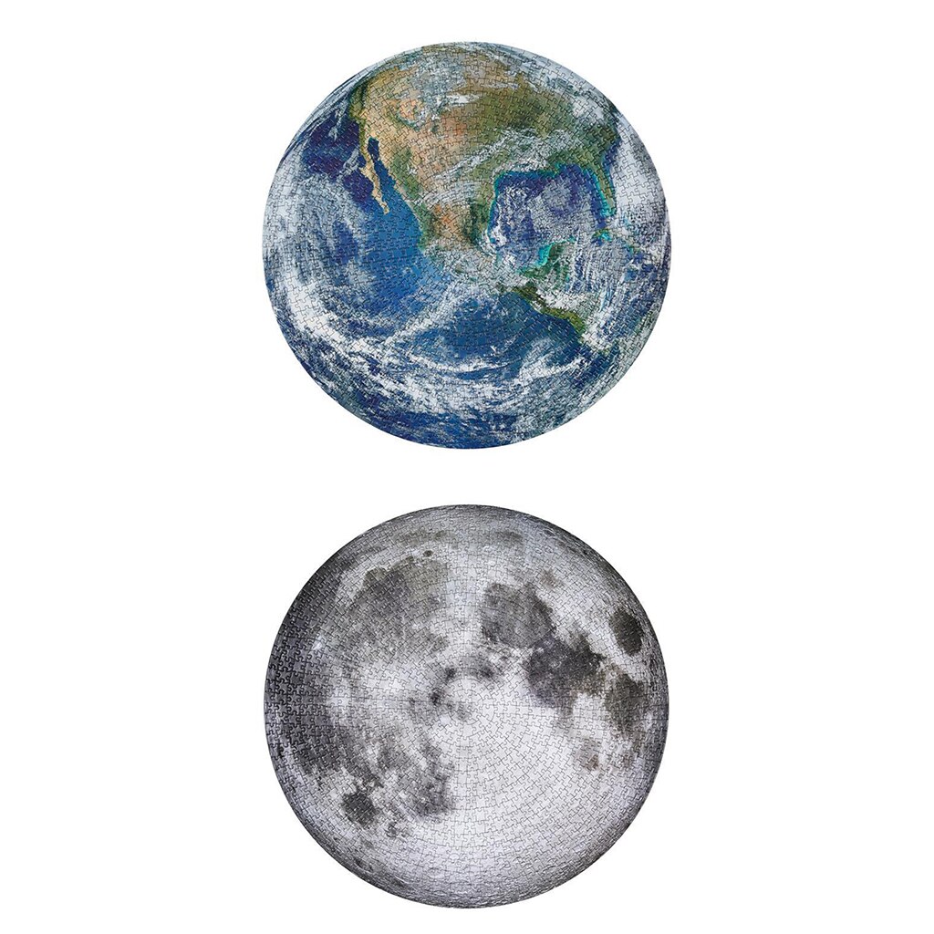 1000 Piece Jigsaw Puzzle Round Planet Puzzles Chal... – Grandado