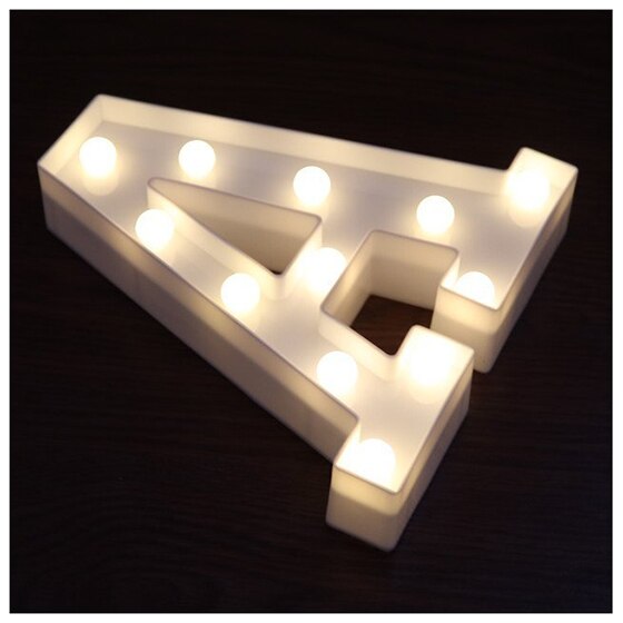 LED Marquee Letter Lights Alphabet Light Up Sign f... – Vicedeal