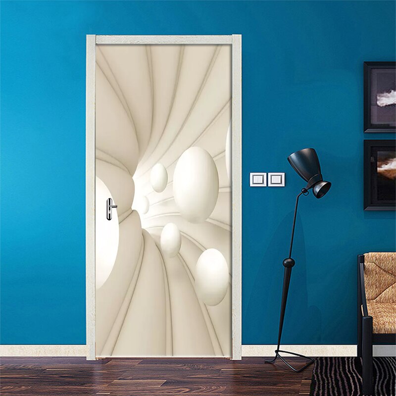 3D Door Sticker Forest Wall Mural Art 3D Abstract ... – Grandado