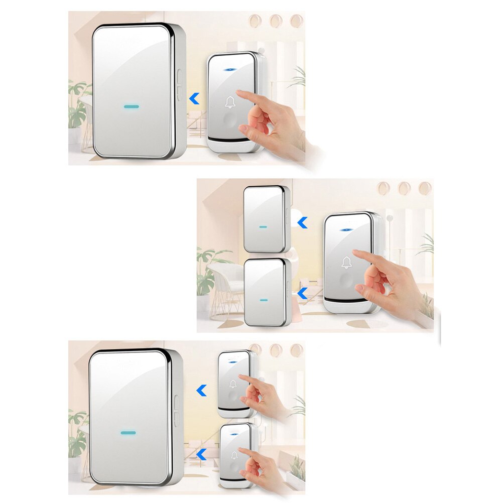 1PC Doorbell Waterproof Long Distance Easy to Inst... – Grandado