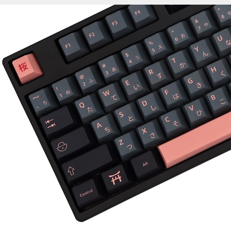 GMK Clone Nightsakura 131 Keys Cherry PBT Dye Sub ... – Vicedeal
