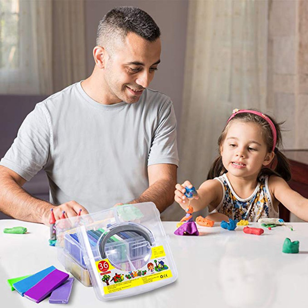 Polymer Clay Starter Kit 36 Colors Oven Bake Clay ... – Grandado