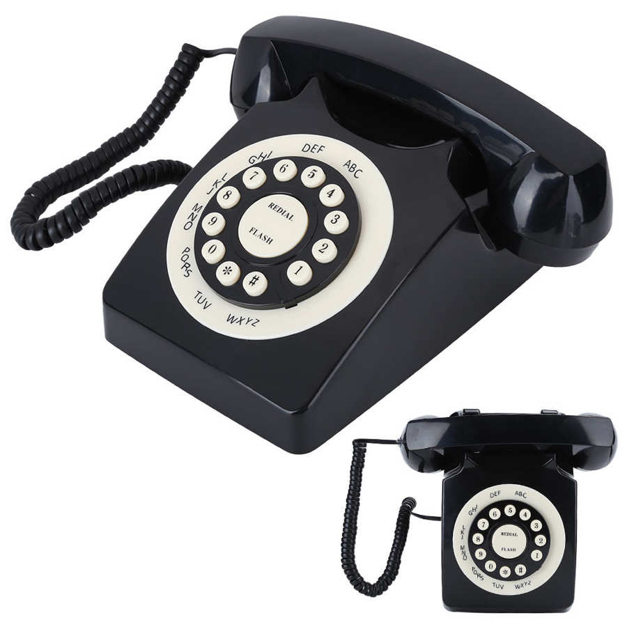 Vintage Telephone High Definition Call Wired Telep... – Grandado