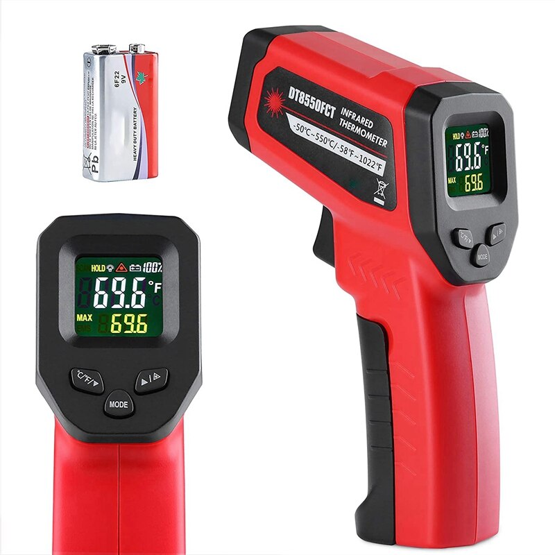 Infrared Thermometer Non-Contact Digital LCD Displ... – Grandado