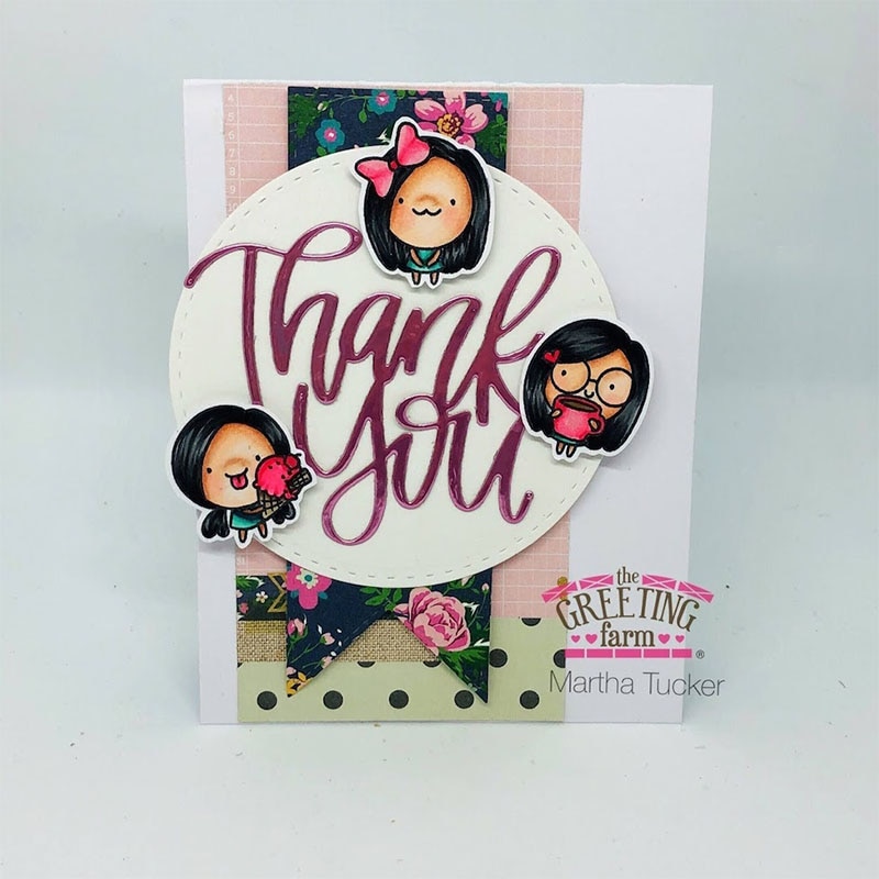 Invitation Thank You Mixed Words Metal Cutting Die... – Grandado