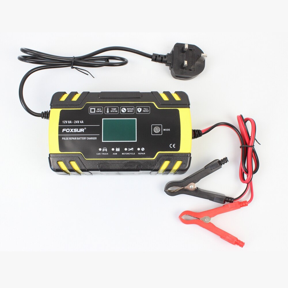 3-Stage Automatic Charging 12V 24V Golf Truck Car ... – Grandado