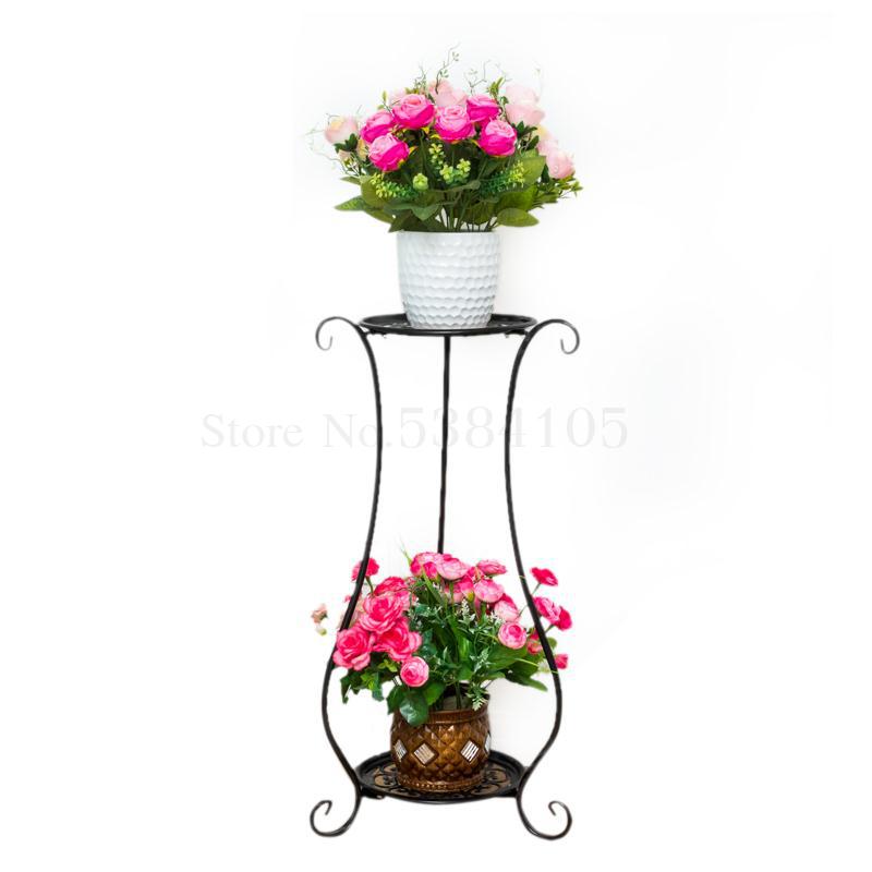 European Thickening Wrought Iron Flower Shelf Mult... – Vicedeal