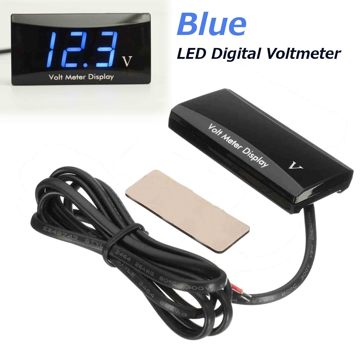 Dc 8-16V Waterdichte Voltmeter Auto Boot Motorfiet... – Grandado