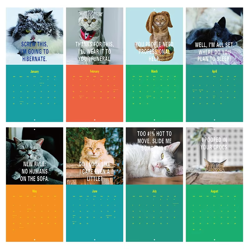Calendario de gatos despuestos 2026-12, calendario... – Grandado