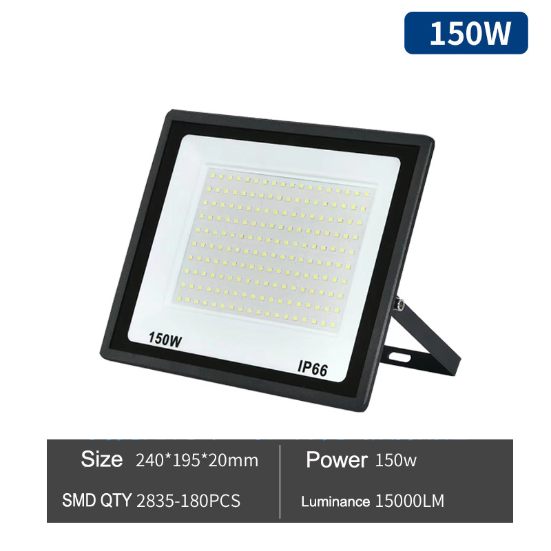 300W LED Floodlight 200W 100W Outdoor Spotlight Te... – Grandado