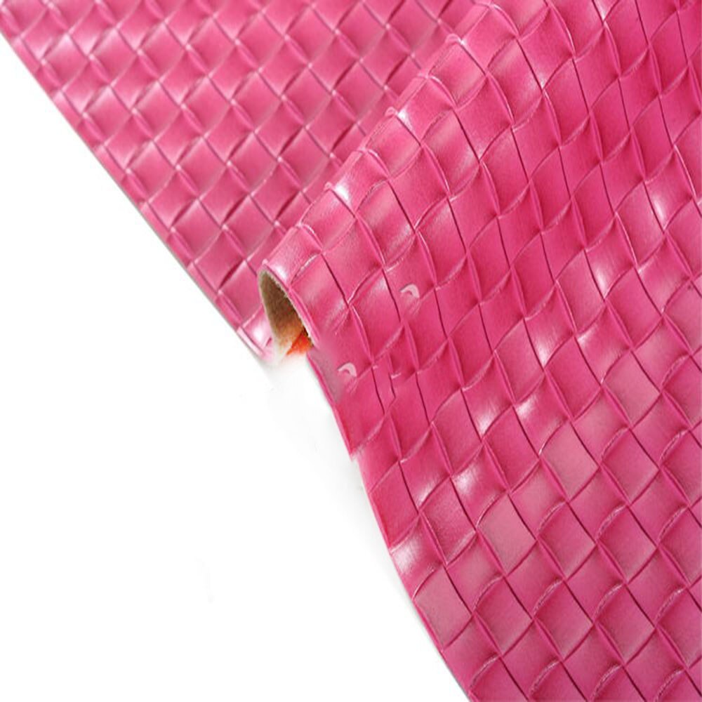 Lychee Life Woven Pattern PU Leather Fabric 29x21c... – Grandado