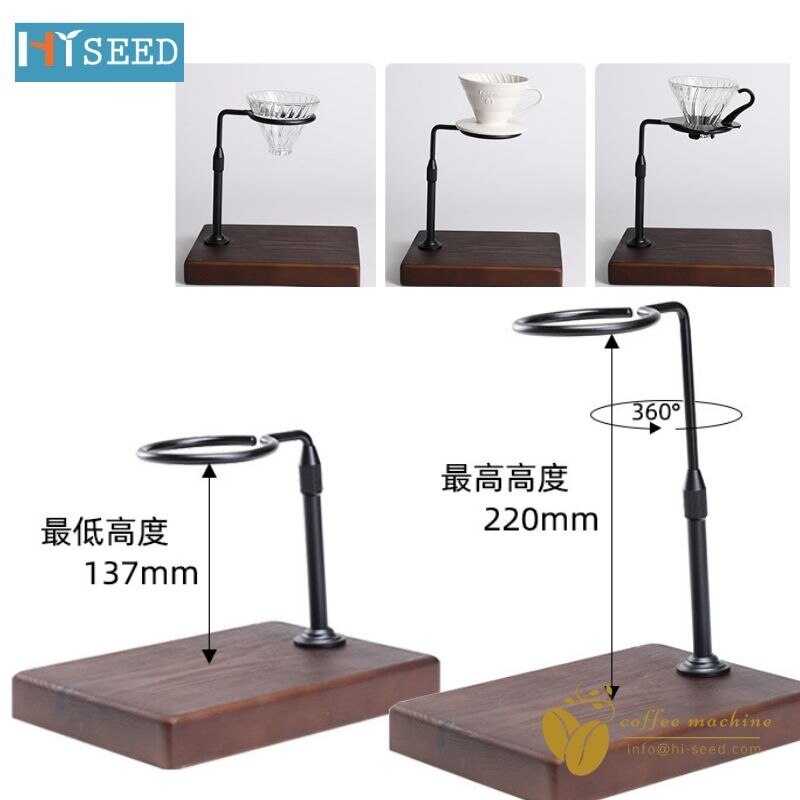 Ecocoffee V60 Ajustable drip station Wood base All... – Vicedeal