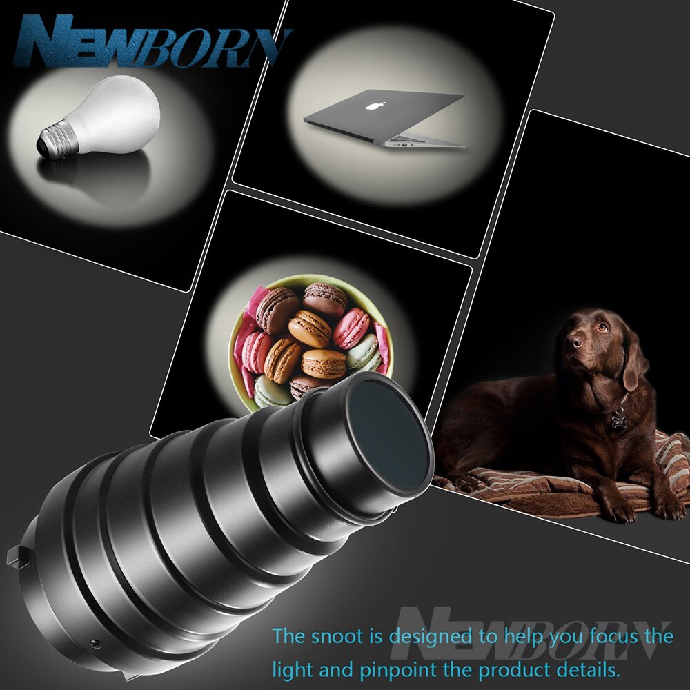 Godox Snoot SN-01 With Color Filter Conical Studio... – Grandado