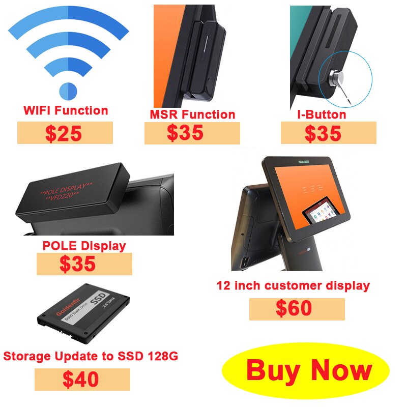 Optional Function for Pos system machine 9800 – Vicedeal Optional Function for Pos system machine 9800 – Vicedeal