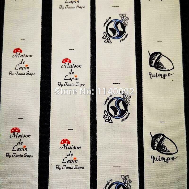 custom clothing cotton printed label/garment cotto... – Grandado