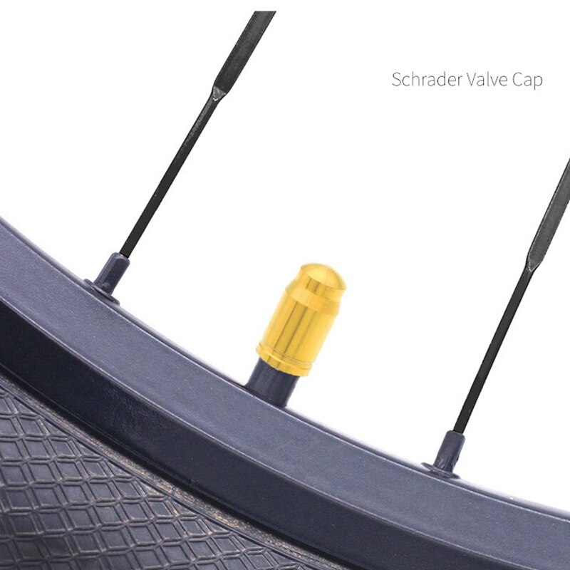 2 stk titanium sykkel presta ventilhette lett sykk... – Grandado