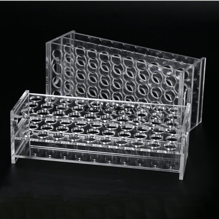 1Piece/lot Plastic tube rack holder, Organic glass... – Vicedeal