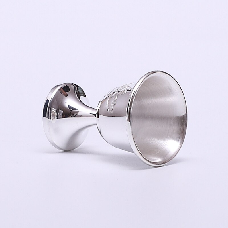Sterling silver white wine glass handmade silver c... – Vicedeal