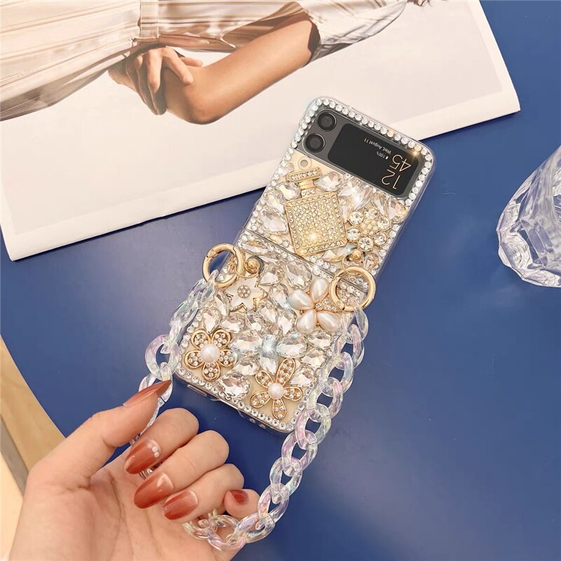 Luxury Gold Sparkle Gems Crystal Bling Hard Cases ... – Vicedeal