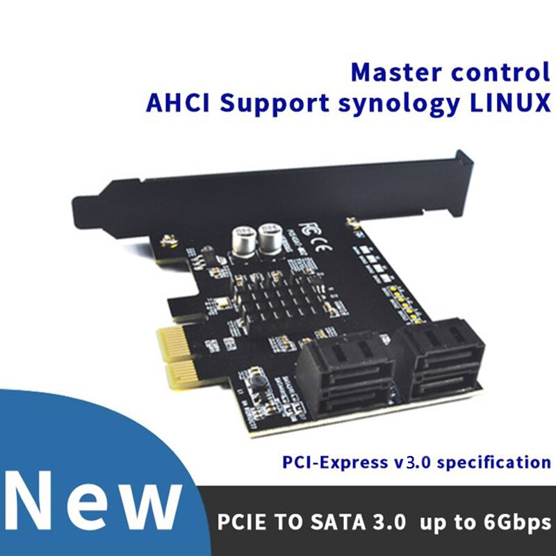 PCI e X1 to SATA 3.0 Adapter Card Controller PCI E... – Grandado