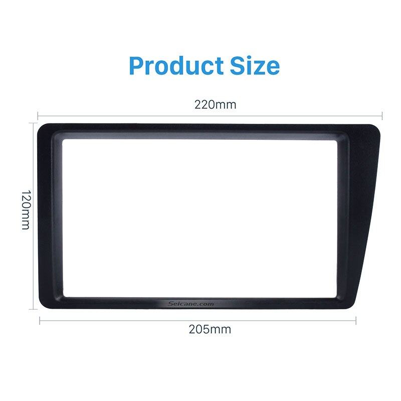 Seicane 178*102mm Black Color Car DVD panel Cover ... – Grandado