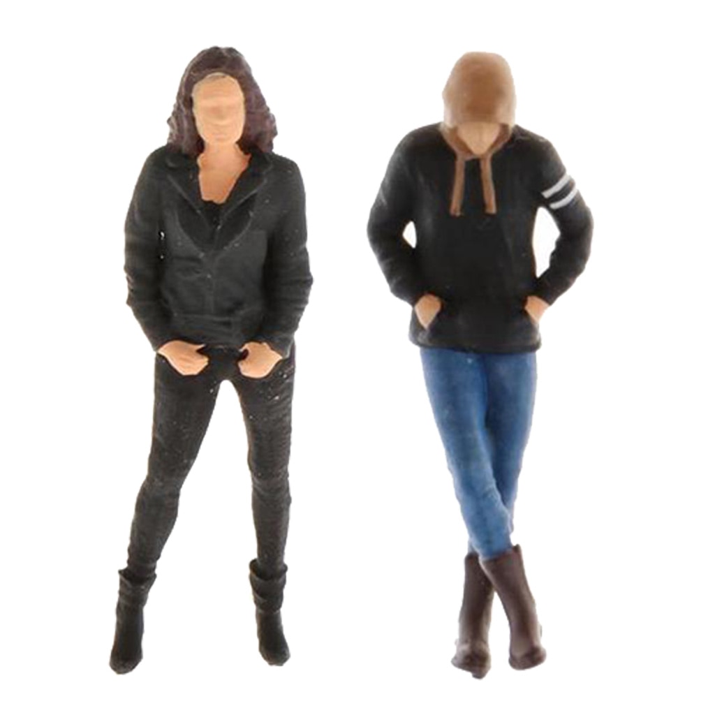 2PCS 1/64 Miniature Tiny People Figure Street Scen... – Vicedeal