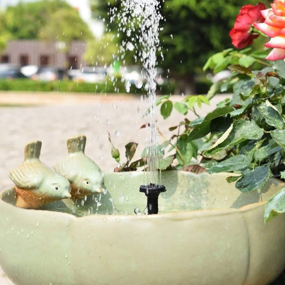 Solar Power Water Fontein Pomp Solar Fontein Vogel... – Grandado