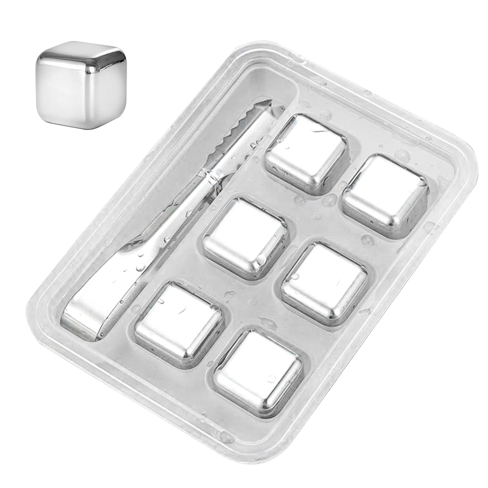 Reusable Stainless Steel Whiskey Stones Ice Cubes ... – Grandado
