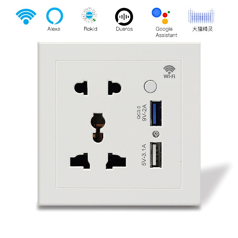 WiFi Smart Socket Wireless Universal Outlet Power ... – Grandado