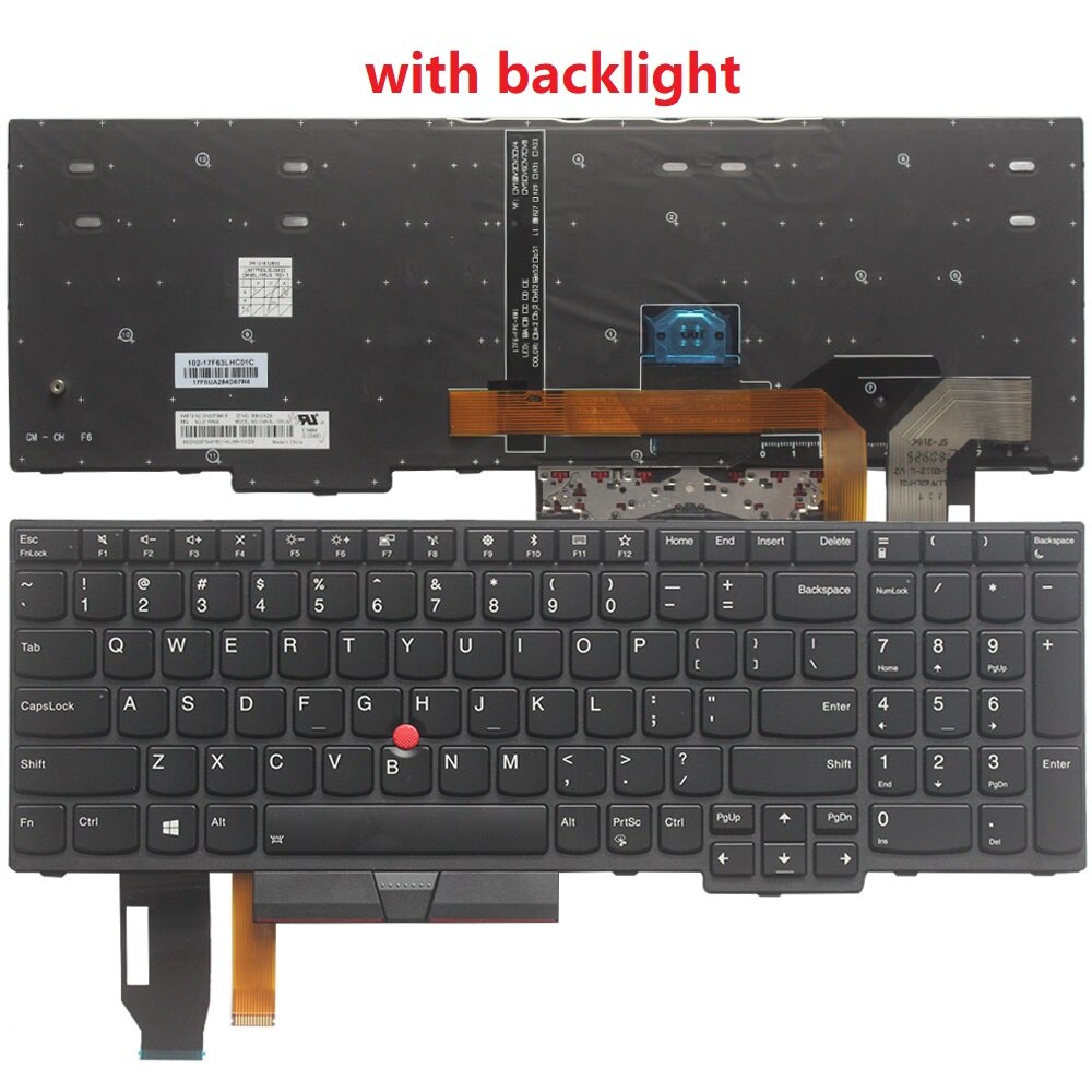 Us Laptop Toetsenbord Voor Lenovo Thinkpad E580 E5... – Vicedeal