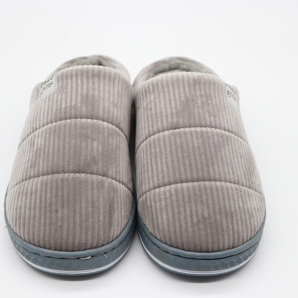 Gestreepte Zachte Bodem Thuis Slippers Katoen Warm... – Grandado