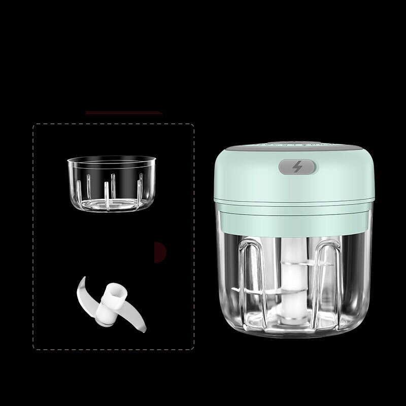 Electric Food Crusher Mini Garlic Press Garlic Cru... – Vicedeal