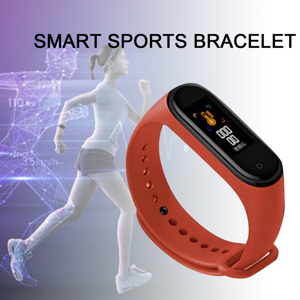 M4 Smart Watch Band Heart Rate Monitor Fitness Mon... – Vicedeal