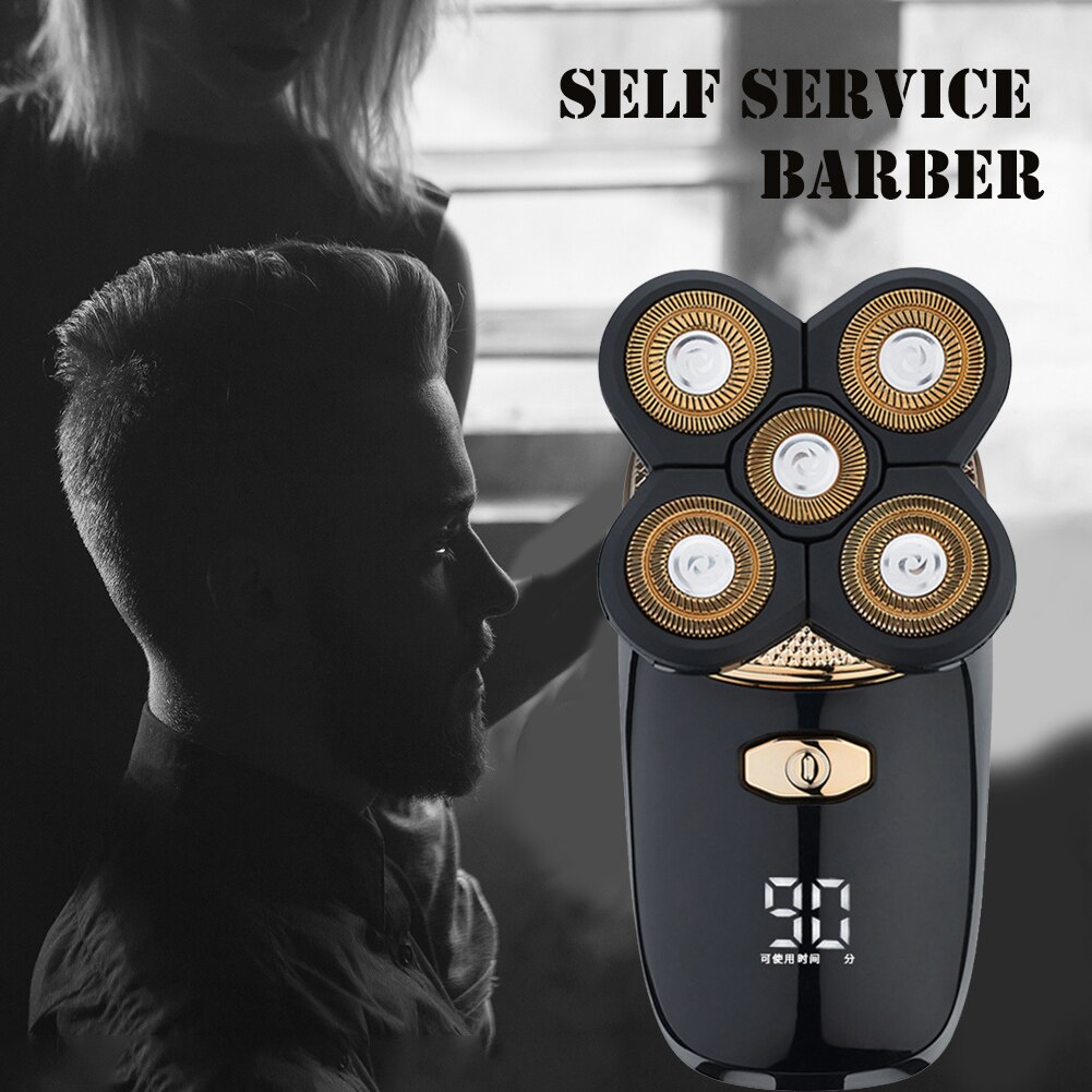 5-In-1 Electric Shaver Men Bald Head Hair Clipper ... – Grandado