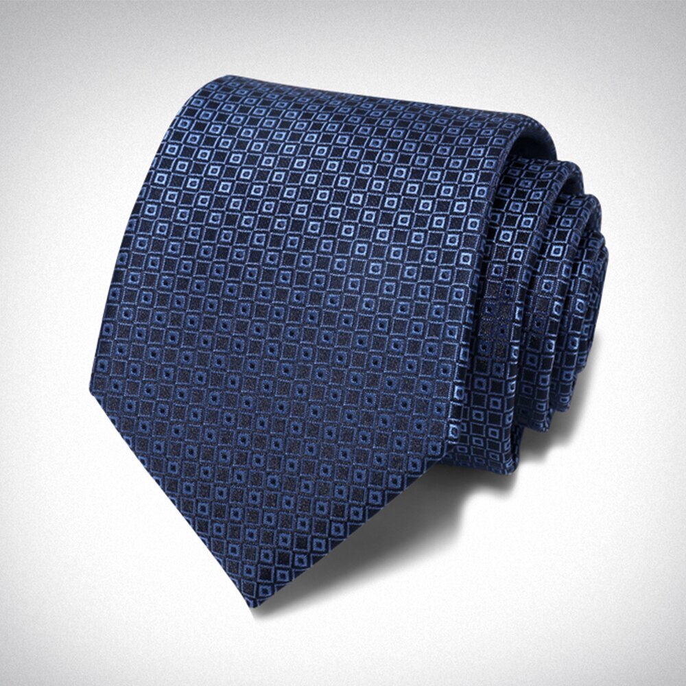 Business Dress Shirt Tie Brand Ties for Men 8CM Bl... – Grandado