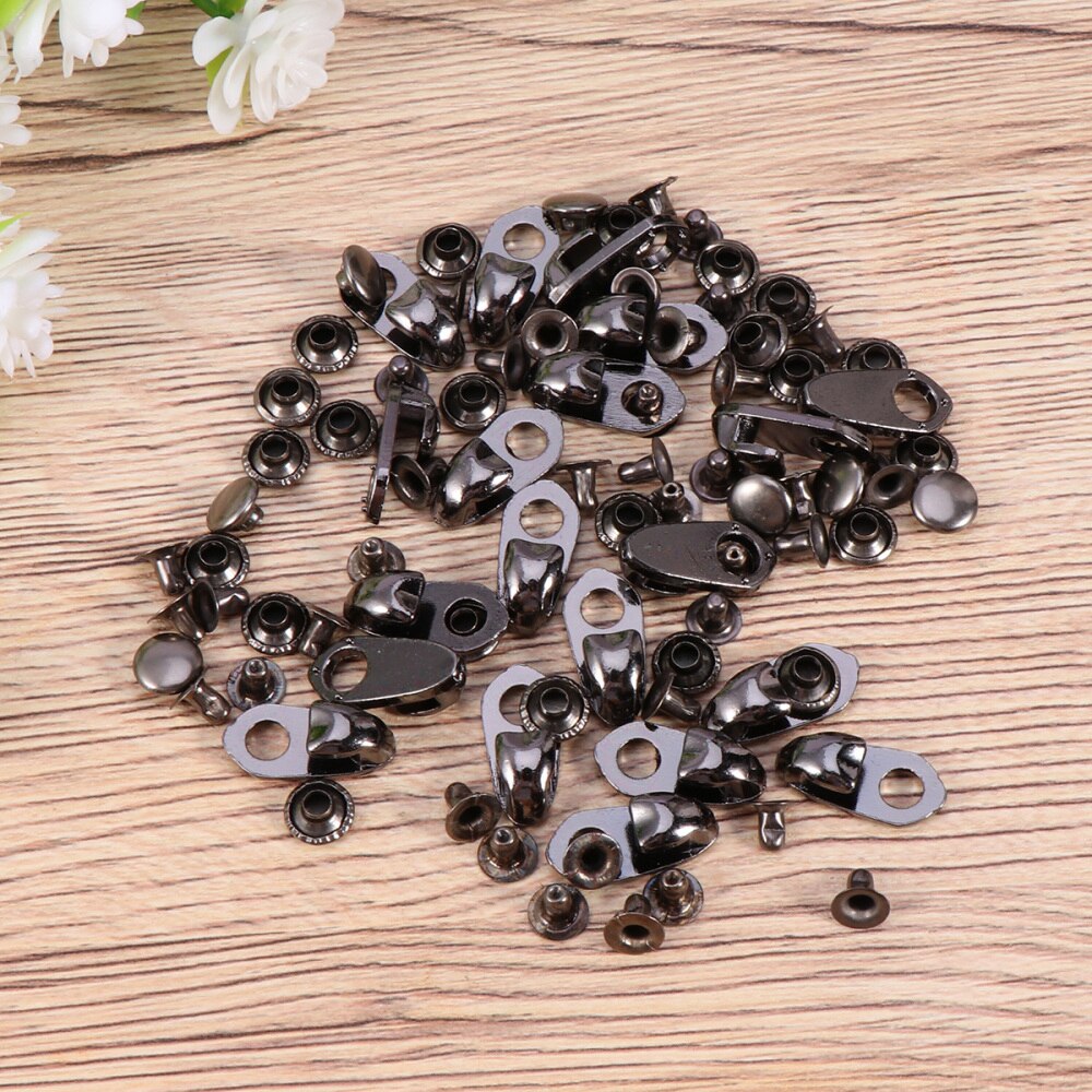 20 Set of Shoe Grommets Solid Utility Metal Effect... – Grandado