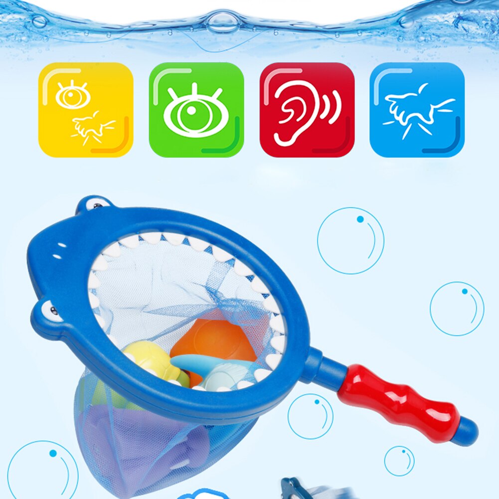 Baby Bath Toys Finding Fish Kids Shark Shaped Colo... – Grandado