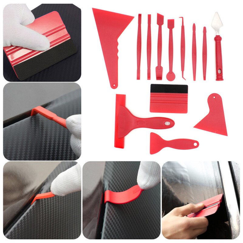 13Pcs Car Sticker Vinyl Wrap Film Squeegee Scraper... – Grandado