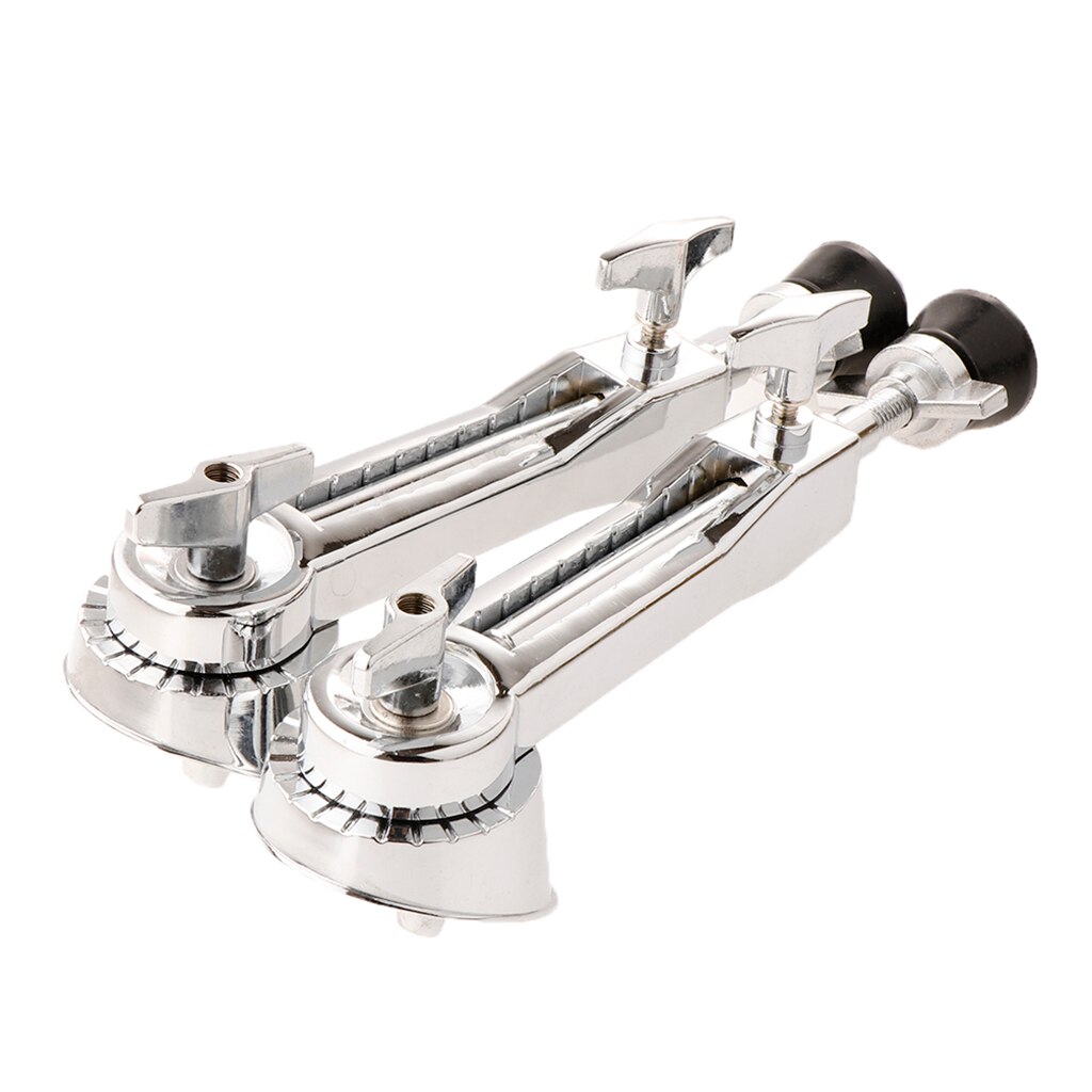 2 Pieces Metal Bass Drum Spurs Legs Drum Precussio... – Grandado