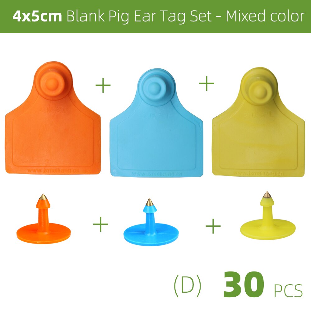 30pcs Soft TPU Pigs Tag Ear Identification Plate B... – Vicedeal