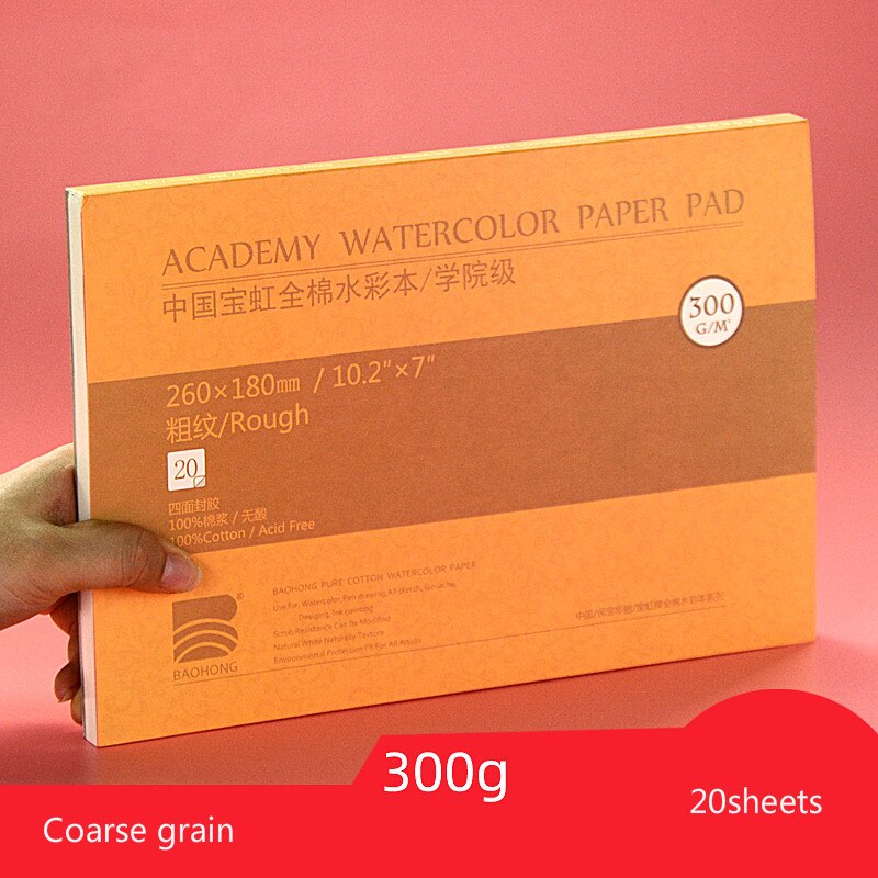 Watercolor Paper Cotton Watercolor Books Thicken H... – Grandado