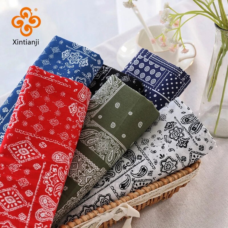 Flower print Cotton fabric soft Poplin fabric for ... – Vicedeal