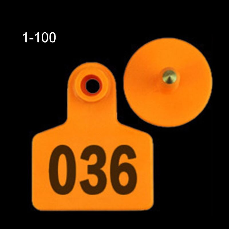 100PCS Soft TPU Ear Tags Livestock Identification ... – Grandado