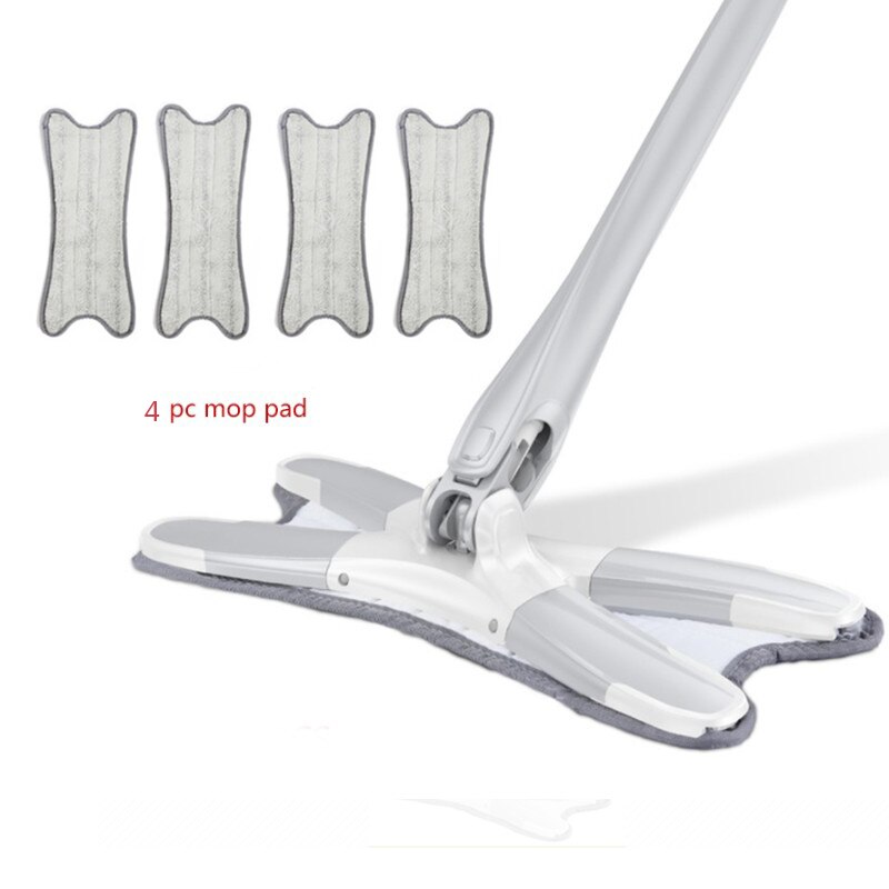 Household Lazy Mop Cleaning Tool X-Type Floor Mop ... – Vicedeal