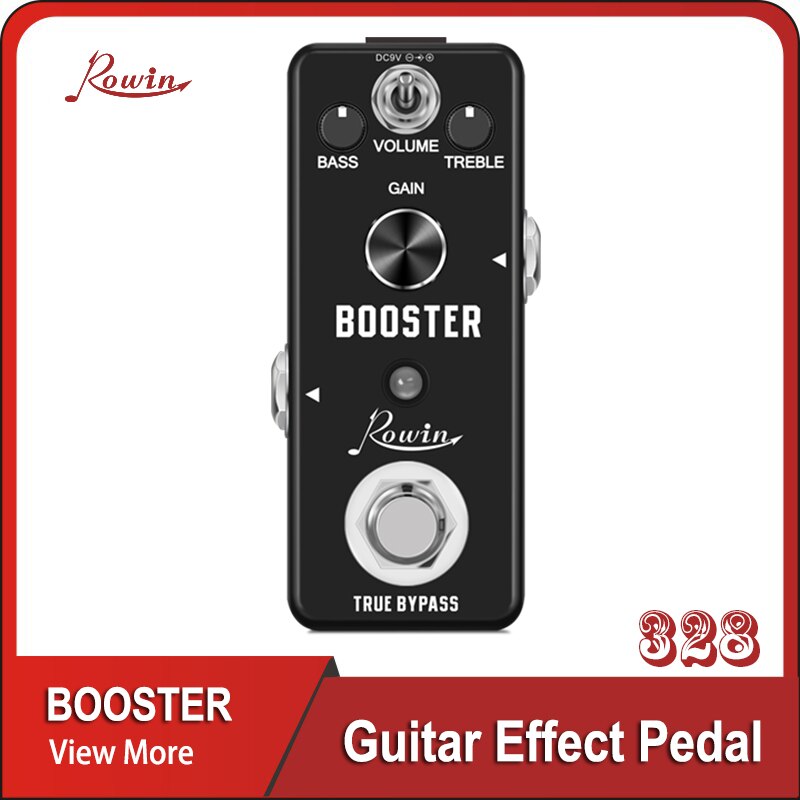 Rowin(LOWIN) Booster Boost Guitar Effect Pedal Min... – Grandado
