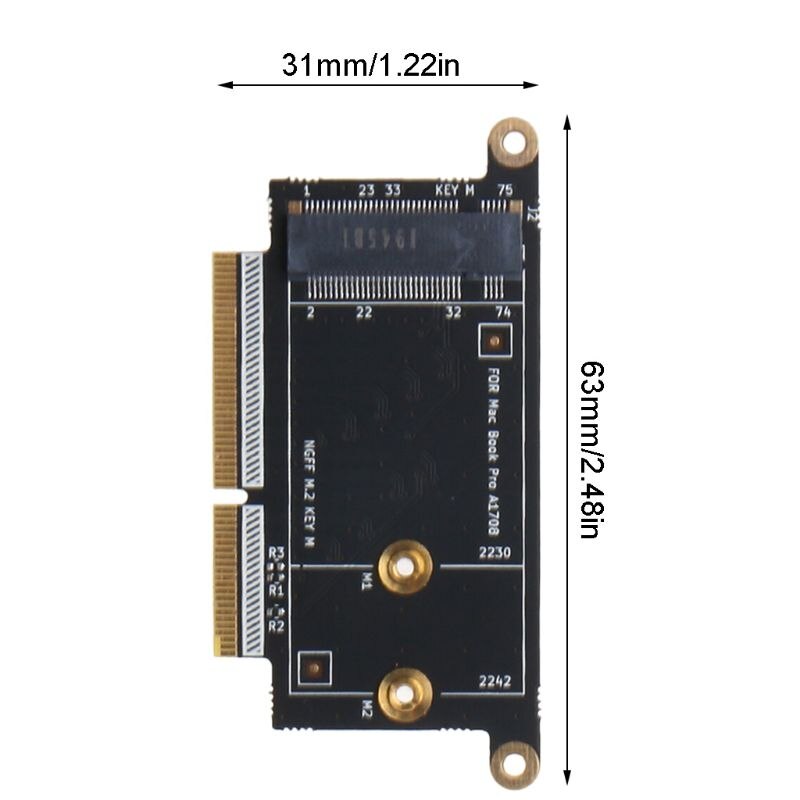 M2 Ssd Adapter Voor Macbook A1708 Nvme M.2 Ngff Ss... – Grandado