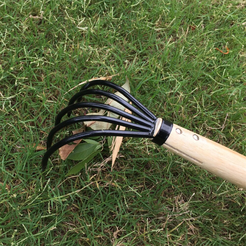Durable 5-Tine Multifunction Garden Claw Rake for ... – Grandado
