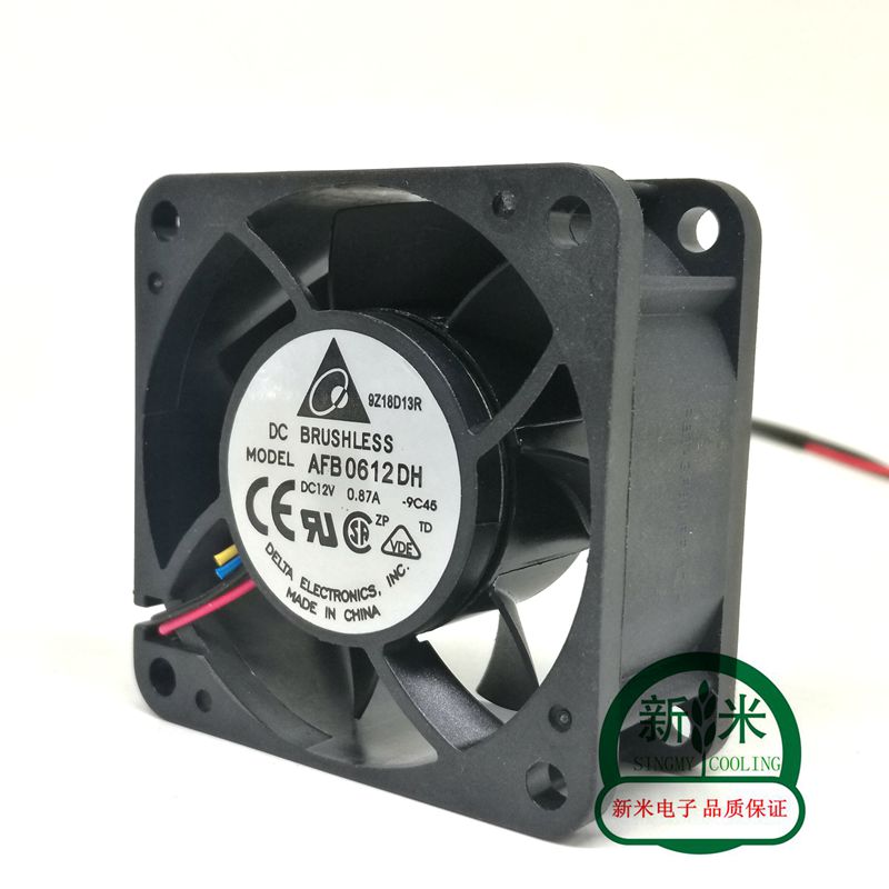 USED DELTA AFB0612DH 12V 0.87A 6028 6CM double bal... – Grandado