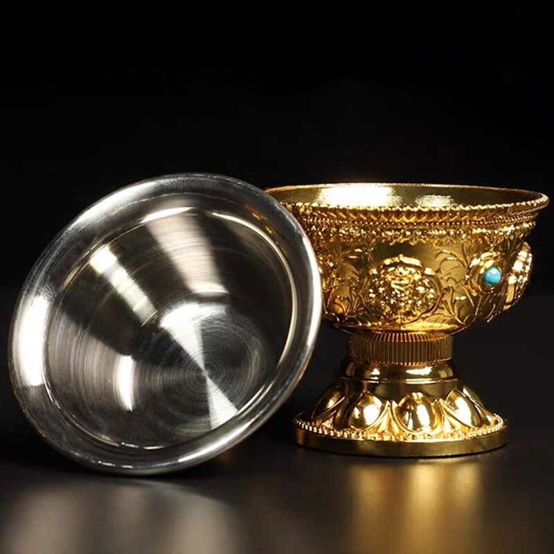 Relief Pure Copper Drinking Bowl Pure Auspicious T... – Grandado